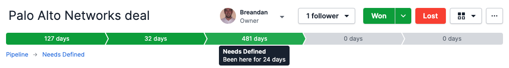 Deal detail view (BETA) - Knowledge Base | Pipedrive